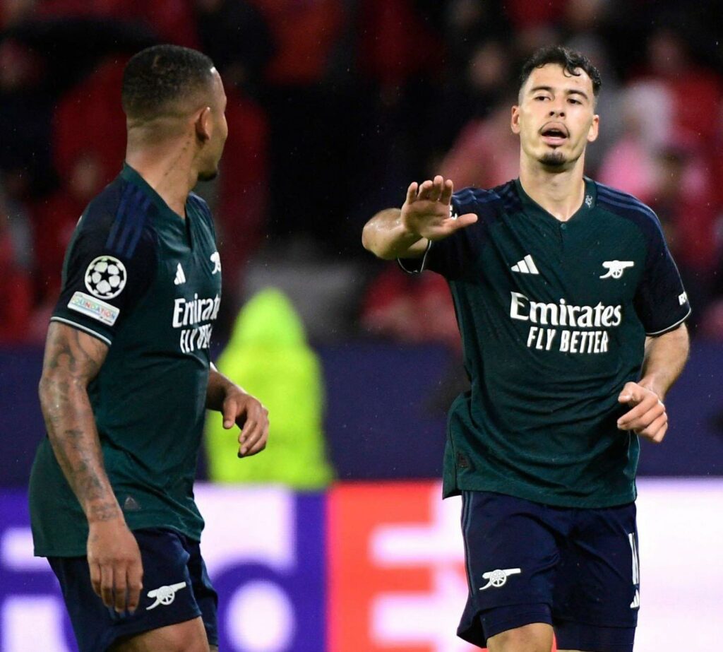 Gabriel Martinelli:'Tôi không dám tin mình đã ghi bàn trước Sevilla'